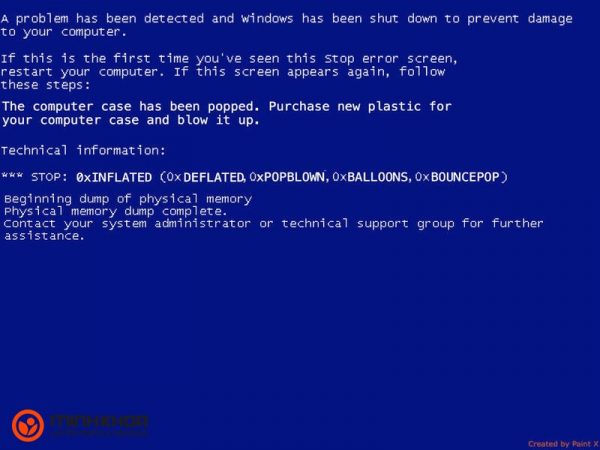 Cách Khắc Phục Lỗi Dumping Physical Memory Windows 7 - Laptop Minh Khoa