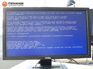 Cách Khắc Phục Lỗi Dumping Physical Memory Windows 7 - Laptop Minh Khoa