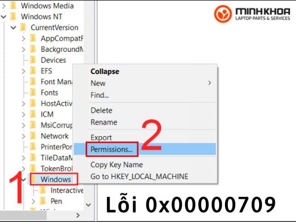 Lỗi 0x00000709 Và Nguyên Nhân Gây Ra - Laptop Minh Khoa